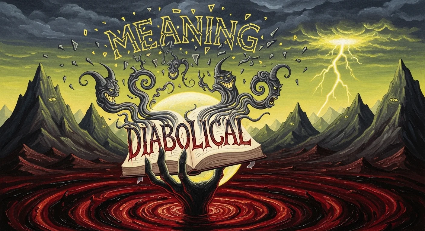 Diabolical Meaning: Definition, Origin, Examples & Usage Explained